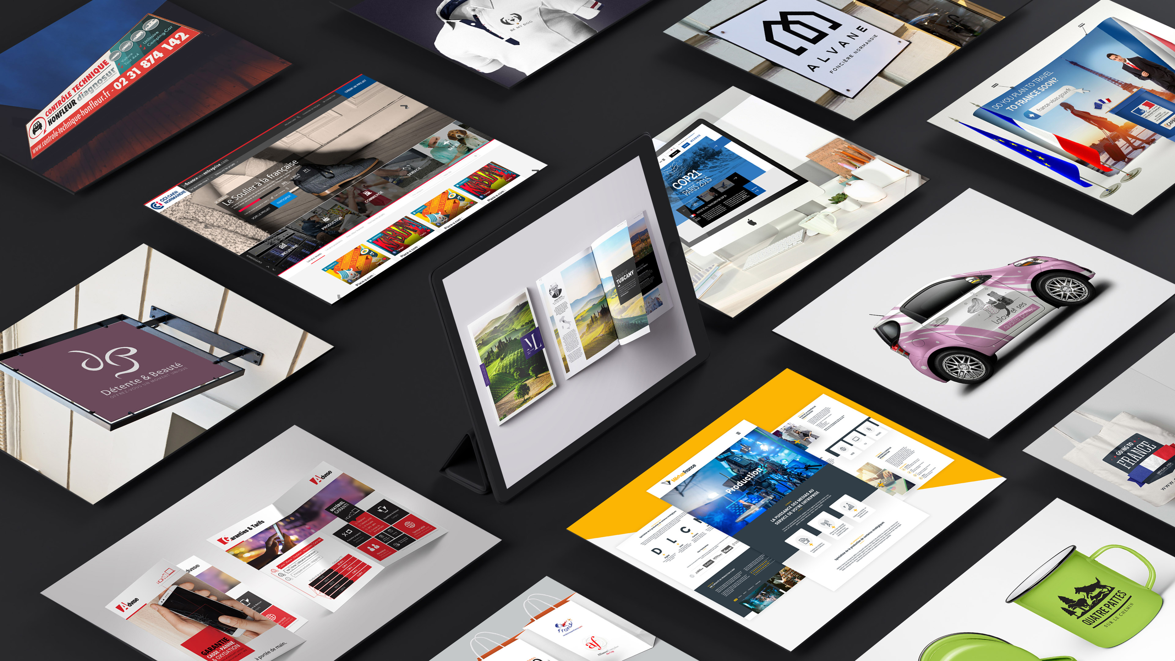 Portfolio - Directrice Artistique, graphiste print & digital | Céline ...